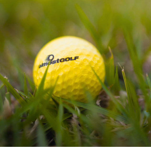 #1 Practice Golf Ball l Play Anywhere with almostGOLF