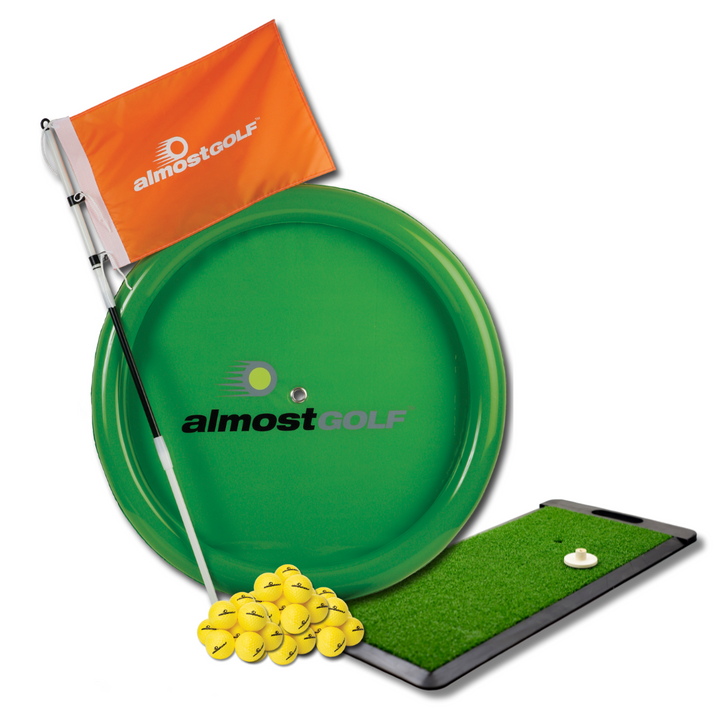 #1 Practice Golf Ball l Play Anywhere with almostGOLF