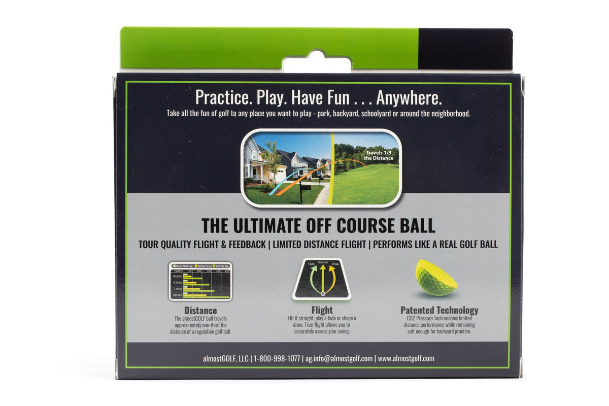 almostGOLF 10 Ball Pack
